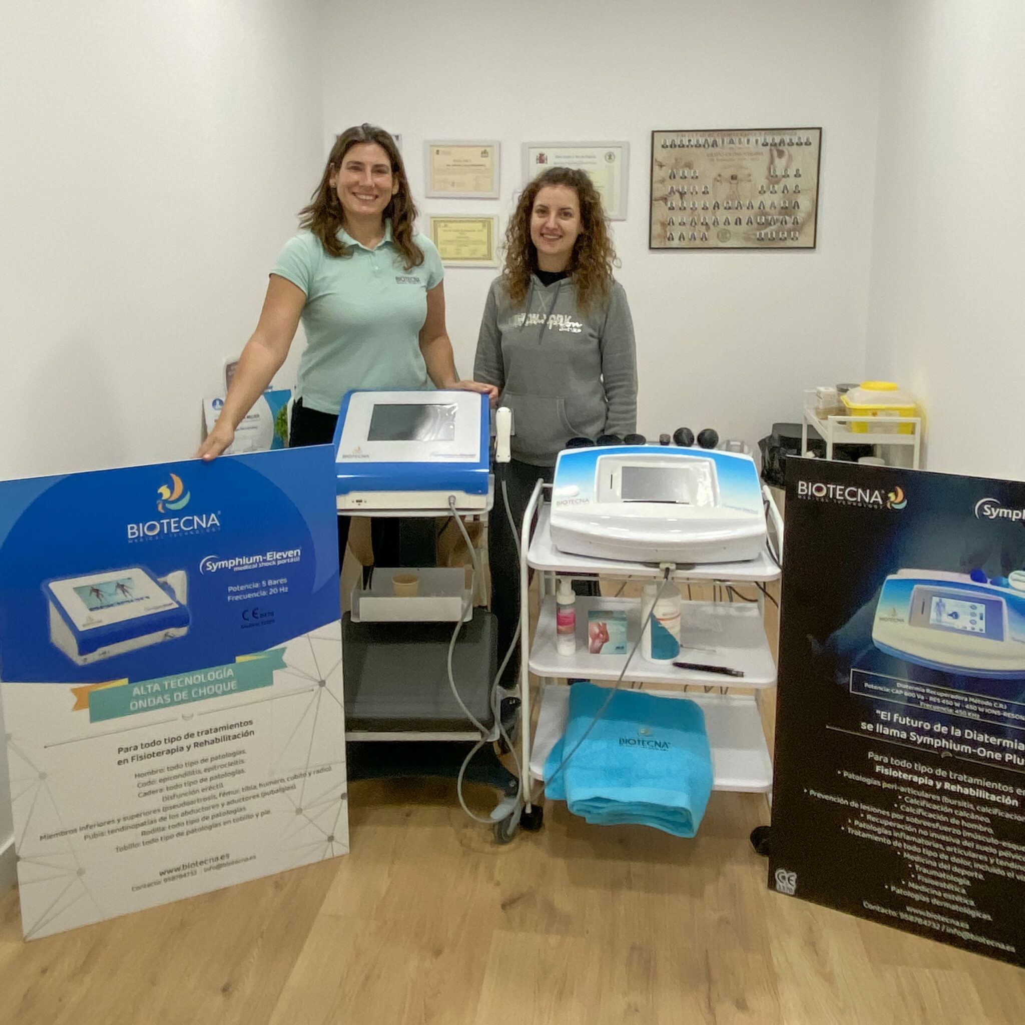 Fisioterapia Miriam Langa | Formación y Entrega de Equipos - Biotecna