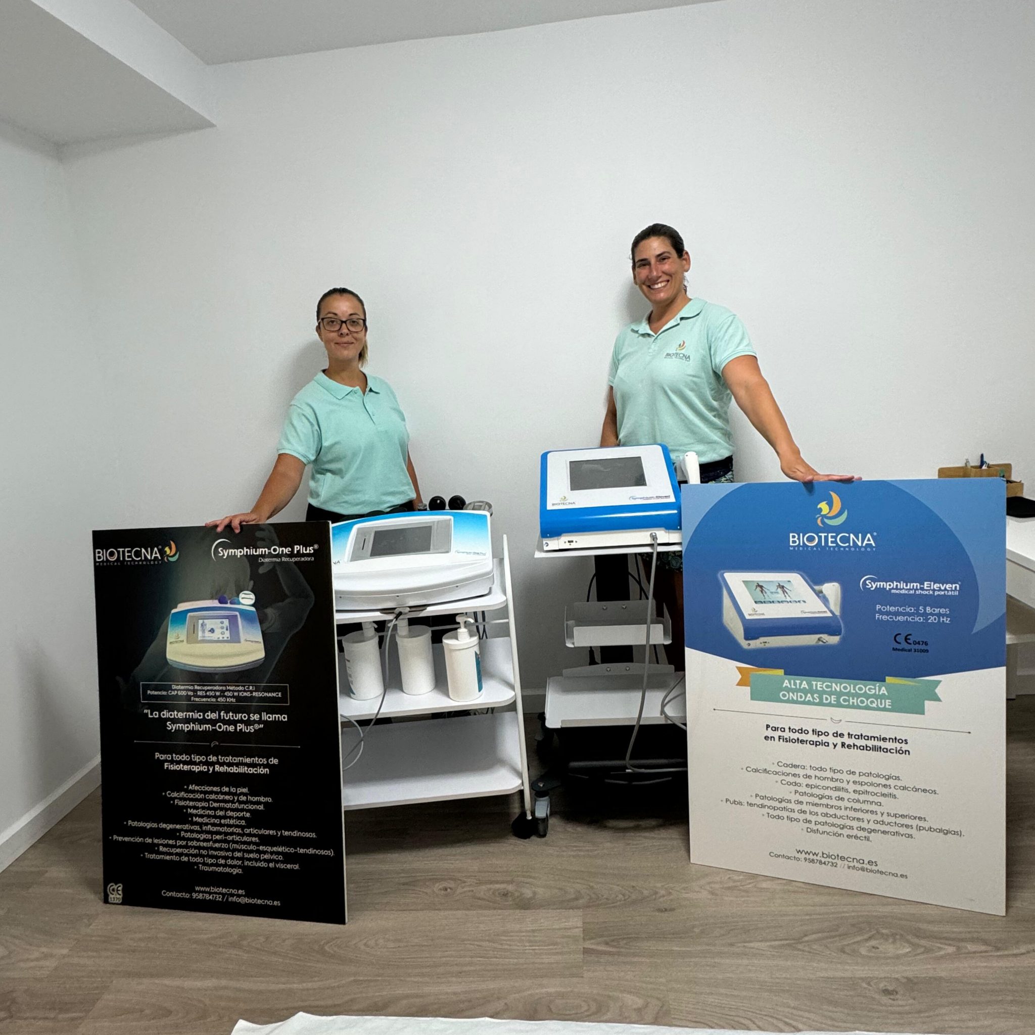 Pilar Donet Fisioterapia ya usa Symphium-One Plus y Symphium-Eleven - Biotecna